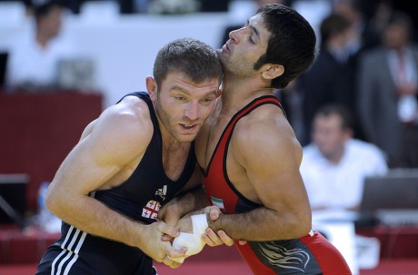 Irans Saeid Mourad Abdvali Red Wrestles Editorial Stock Photo - Stock ...