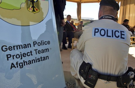 German Police Officer Takes Photographs Graduation Editorial Stock ...