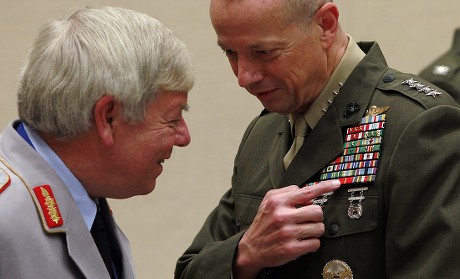 Isaf Commander Us General John R Editorial Stock Photo - Stock Image ...