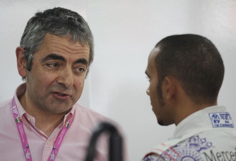 British Actor Rowan Atkinson L Chats Editorial Stock Photo - Stock ...