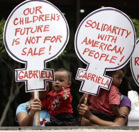 Filipinos Diein Protest While Holding Their Editorial Stock Photo ...