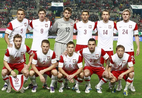 Polish National Soccer Team Players Front Editorial Stock Photo - Stock ...