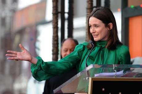 British Actress Emily Mortimer Talks During Editorial Stock Photo ...