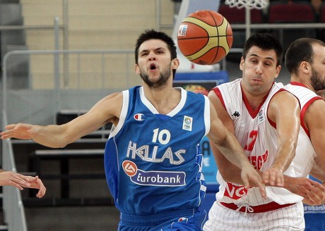 Montenegros Milko Bjelica R Tries Block Editorial Stock Photo - Stock ...