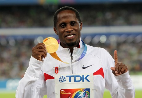 Gold Medalist Dwight Phillips Us On Editorial Stock Photo - Stock Image ...