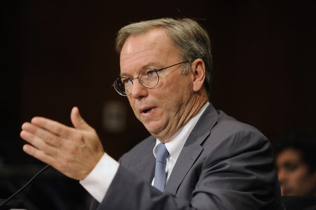 Executive Chairman Google Inc Eric Schmidt Editorial Stock Photo ...