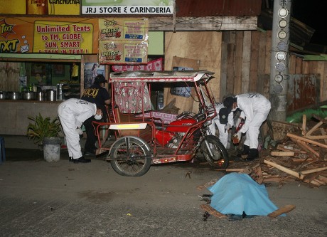 Filipino Scene Crime Operatives Soco Gather Editorial Stock Photo ...