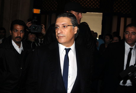 Nabil Karoui Director Tunisian Private Television Editorial Stock Photo ...