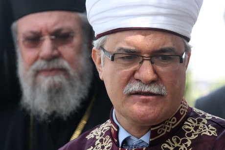 Greek Cypriot Orthodox Religious Leader Archbishop Editorial Stock ...