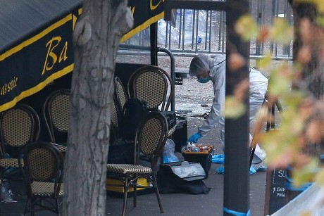Crime Scene Investigators Work Bataclan Concert Editorial Stock Photo ...