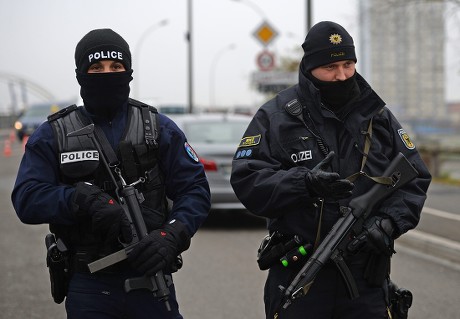 French L German Border Control Police Editorial Stock Photo - Stock ...
