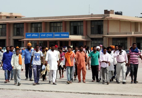 Indian Porters Come Out After Meeting Editorial Stock Photo - Stock ...