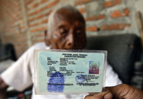 145 Year Old Indonesian Man Sodimejo Editorial Stock Photo - Stock ...