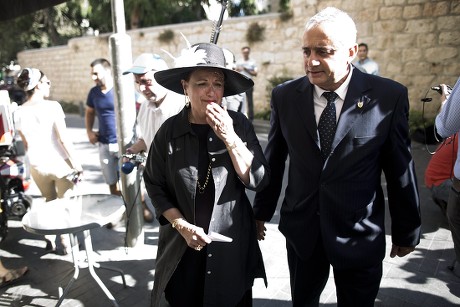 Jonathan Pollards Wife Esther Pollard L Editorial Stock Photo - Stock ...