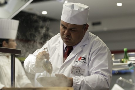 Mexican Chef Samuel Flores Garcia Restaurant Editorial Stock Photo ...