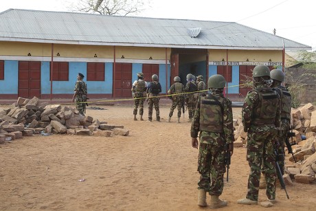 Kenyan Soldiers Gather Scene Attack Mandera Editorial Stock Photo ...