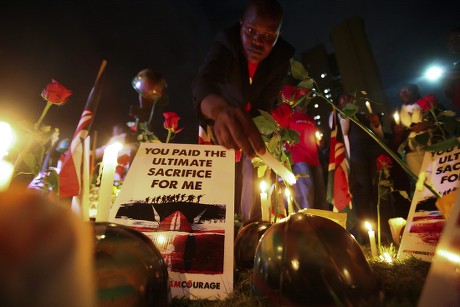 Kenyans Light Candles They Gather Honour Editorial Stock Photo - Stock ...