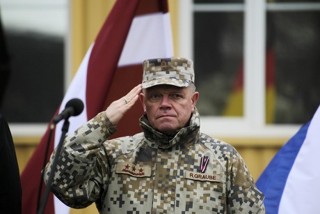 Commander Latvian National Armed Forces Nbs Editorial Stock Photo ...