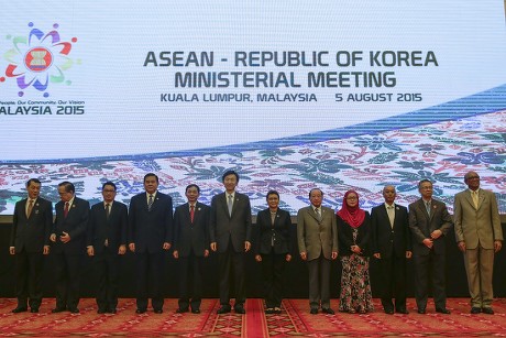 Asean Representatives Pose Group Photo During Editorial Stock Photo ...