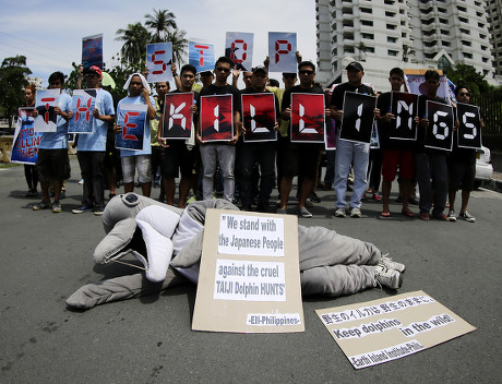 Filipino Foreign Animal Rights Advocates Stage Editorial Stock Photo ...