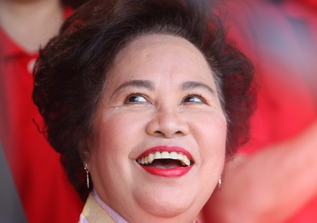 Filipino Senator Miriam Defensor Santiago Running Editorial Stock Photo ...