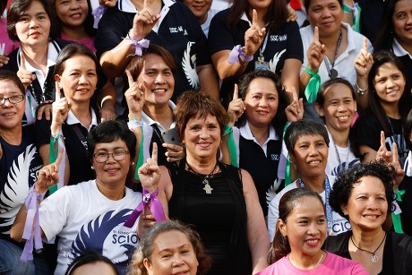 Filipino Students Teachers Dance Under Philippine Editorial Stock Photo ...