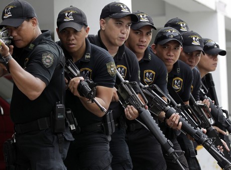Filipino Elite Police Special Weapons Tactical Editorial Stock Photo ...