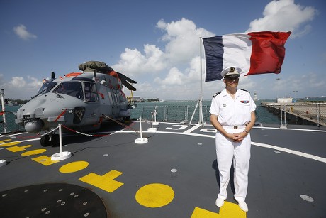 Commanding Officer French Navy Frigate Provence Editorial Stock Photo ...