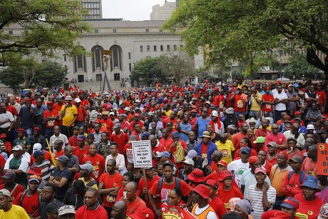 Some Thousands Members Numsa South African Editorial Stock Photo ...