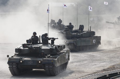 South Korean K1a1 L K2 Tanks Editorial Stock Photo - Stock Image ...