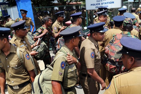Members Sri Lankan Police Forces Prepare Editorial Stock Photo - Stock ...