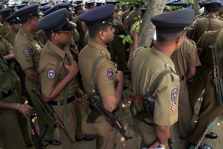 Members Sri Lankan Police Forces Receive Editorial Stock Photo - Stock ...