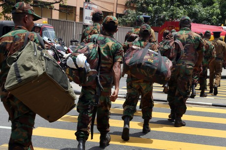 Members Sri Lankan Police Forces Prepare Editorial Stock Photo - Stock ...