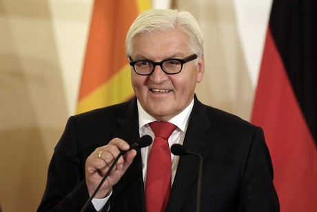 Germanys Federal Minister Foreign Affairs Frankwalter Editorial Stock ...