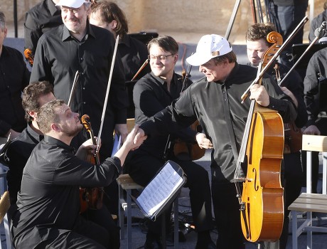 Russian Cellist Friend Vladimir Putin Sergei Editorial Stock Photo ...