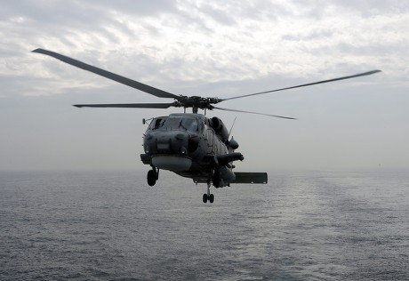 S70 Helicopter Taiwan Naval Approaches Deck Editorial Stock Photo ...