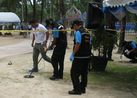 Thai Forensic Police Officers Member Explosive Editorial Stock Photo ...