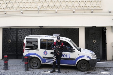 Armed Turkish Police Guards Front Neve Editorial Stock Photo - Stock ...