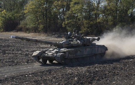 Tanks Azov Battalion During Their Exercises Editorial Stock Photo ...