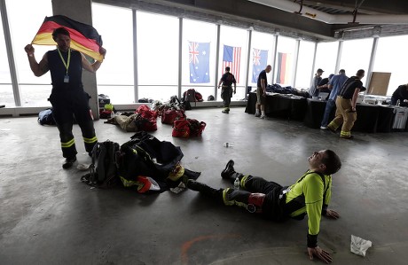 German Firemen Wolfgang Eger R Catches Editorial Stock Photo - Stock ...
