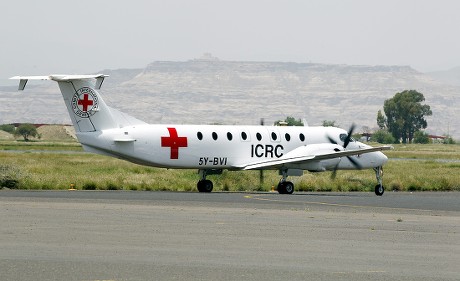 Plane International Committee Red Cross Icrc Editorial Stock Photo ...