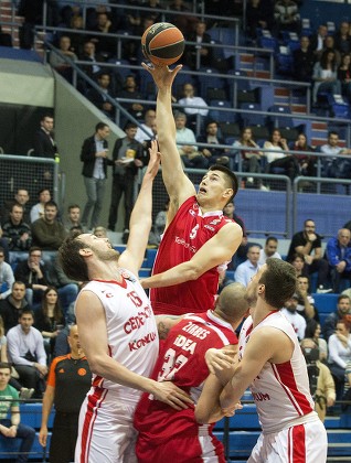 Luka Mitrovic C Crvena Zvezdan Action Editorial Stock Photo - Stock ...