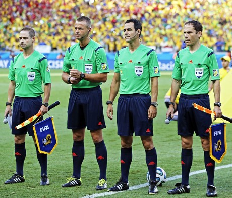 Spanish Referee Carlos Velasco Carballo 2r Editorial Stock Photo ...