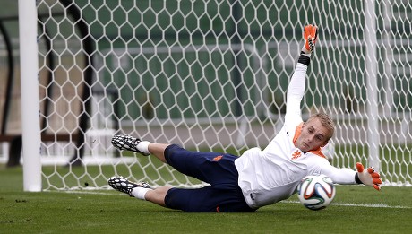 Dutch National Team Player Goalkeeper Jasper Editorial Stock Photo ...