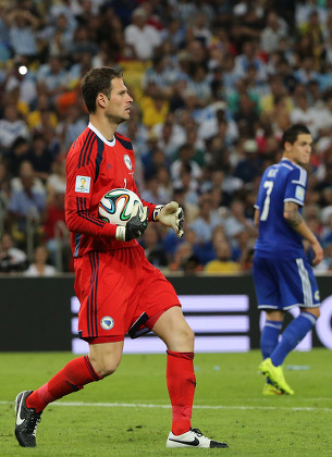 Goalkeeper Asmir Begovic Bosniaherzegovina During Fifa Editorial Stock ...