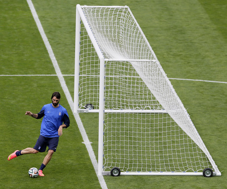 Greek Forward Giorgos Samaras During Teams Editorial Stock Photo ...