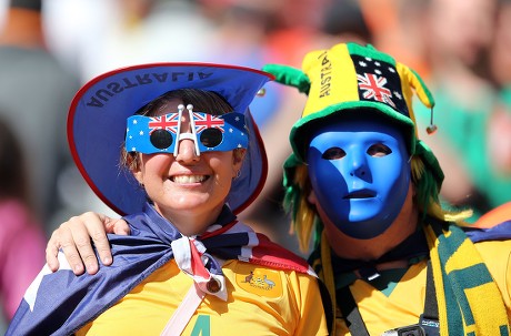 Australian Soccer Fans Prior Fifa World Editorial Stock Photo - Stock ...
