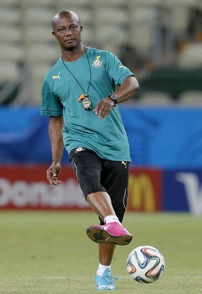 Ghanas Head Coach James Appiah Action Editorial Stock Photo - Stock ...