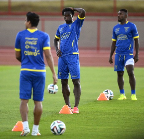 Ecuadorean National Soccer Team Players Felipe Editorial Stock Photo ...