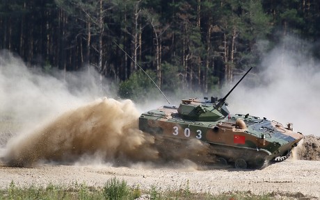 Chinese Armoured Personnel Carrier Apc Takes Editorial Stock Photo ...